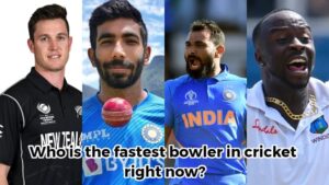 Who is world fastest bowler in International cricket - 2022 Updated